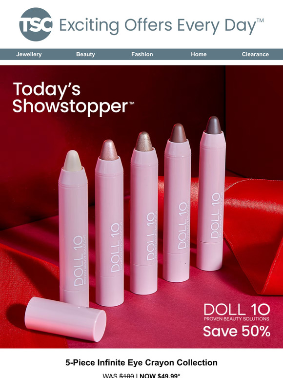 TSC: Double Today’s Showstopper™ - Doll 10 & Tineco | Milled