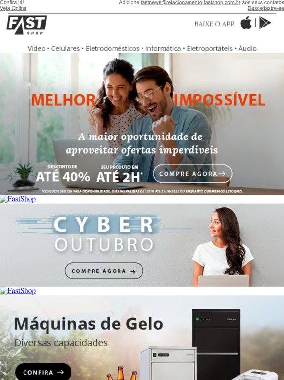 Fastshop BR: Facilite sua rotina! Ofertas imperdíveis em ... Fastshop BR: Facilite sua rotina! Ofertas imperdíveis em ...