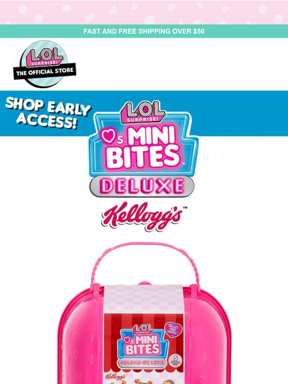 LOL Surprise: Shop Early Access: LOL Mini Bites Deluxe - Kellog's | Milled