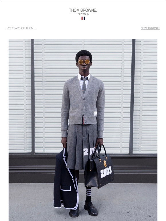Thom Browne: introducing the 20th anniversary capsule | Milled