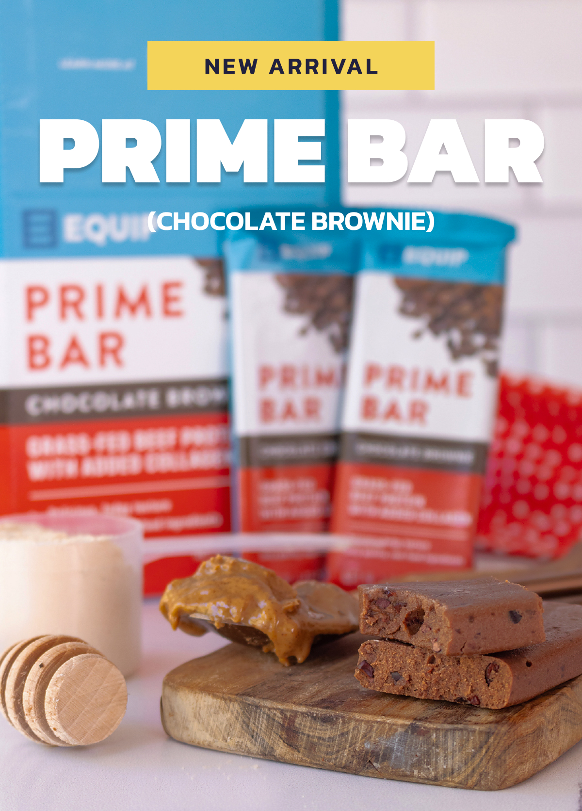Equip Foods: NEW! Introducing the Chocolate Brownie Prime Bar 🍫 | Milled