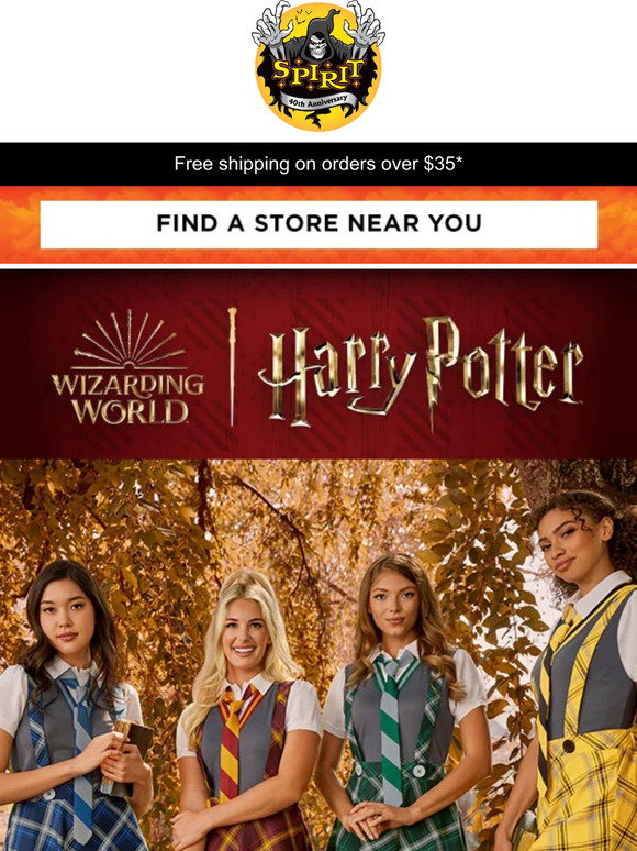 Spirit Halloween: ⚡️ Harry Potter costumes & décor | Milled