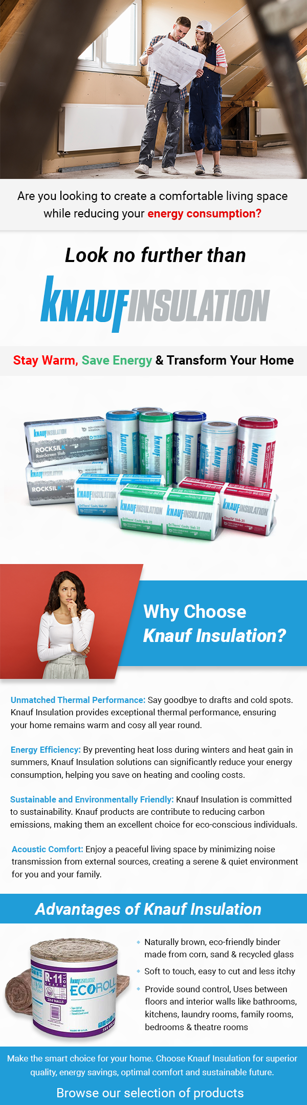 Insulation4US: Make your home more efficient with Knauf Insulation! | Milled