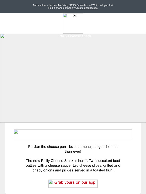 McDonald's: NEW burger: Philly Cheese Stack! 🤩 | Milled