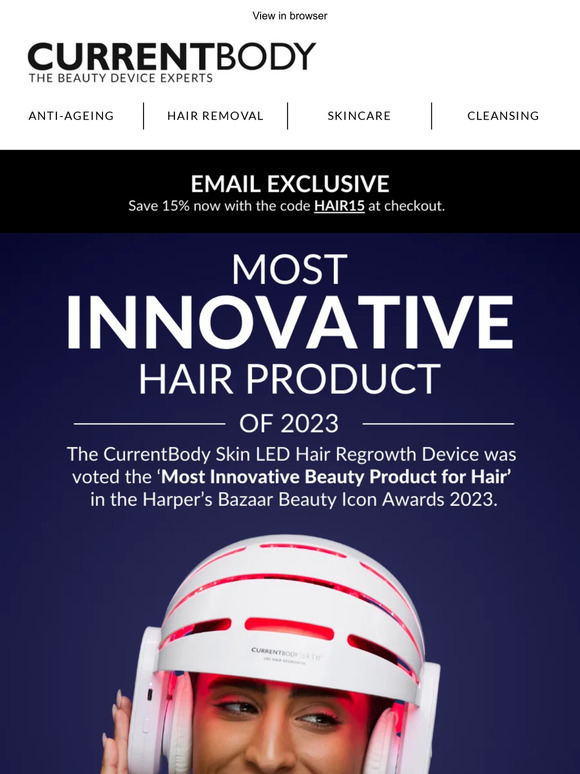 CurrentBody: The Most Innovative Hair Product of 2023 | Milled