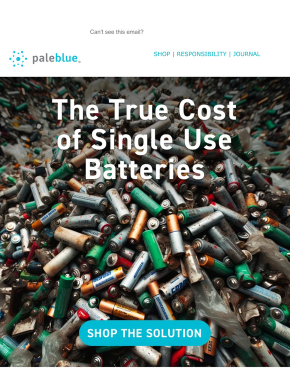 Pale Blue: The Hidden Cost of Single-Use Batteries Unveiled 🔍 | Milled