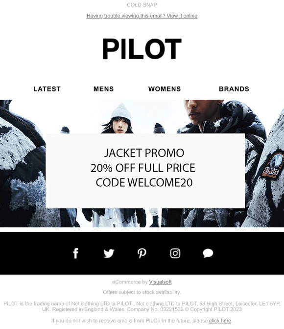 Pilot Clothing: JACKET PROMO | Milled