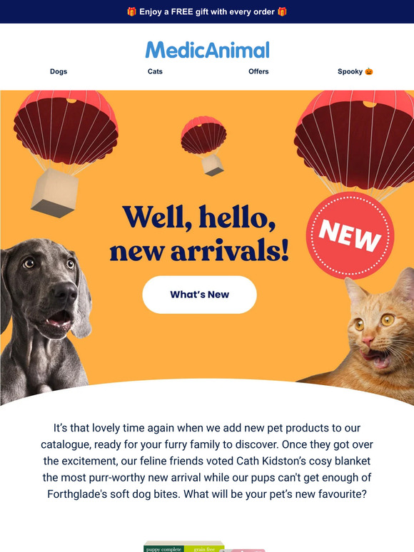 MedicAnimal: Yesss! New products have arrived | Milled