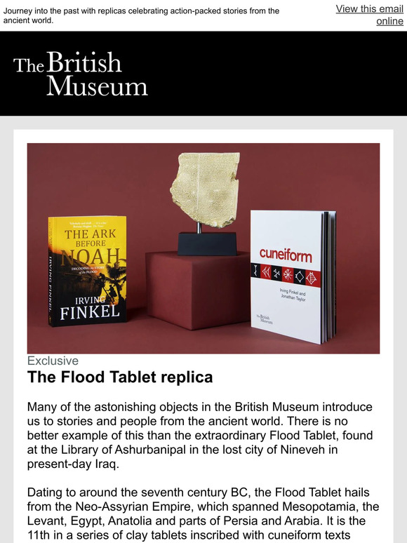 British Museum: Discover the collection | The Flood Tablet | Milled