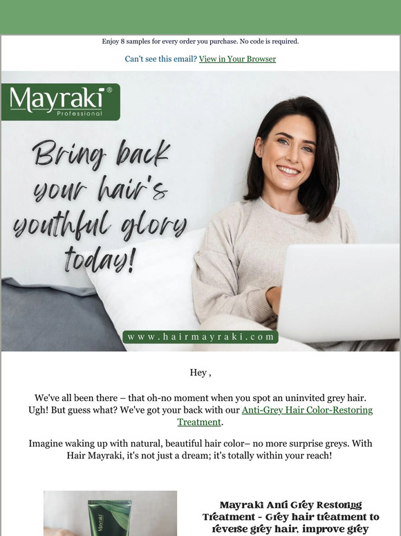 Mayraki: 😎Reverse Time with Mayraki: Say Goodbye to Grey Hair | Milled