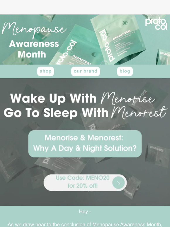 Proto-Col: Menorise & Menorest: Why A Day & Night Solution? | Milled