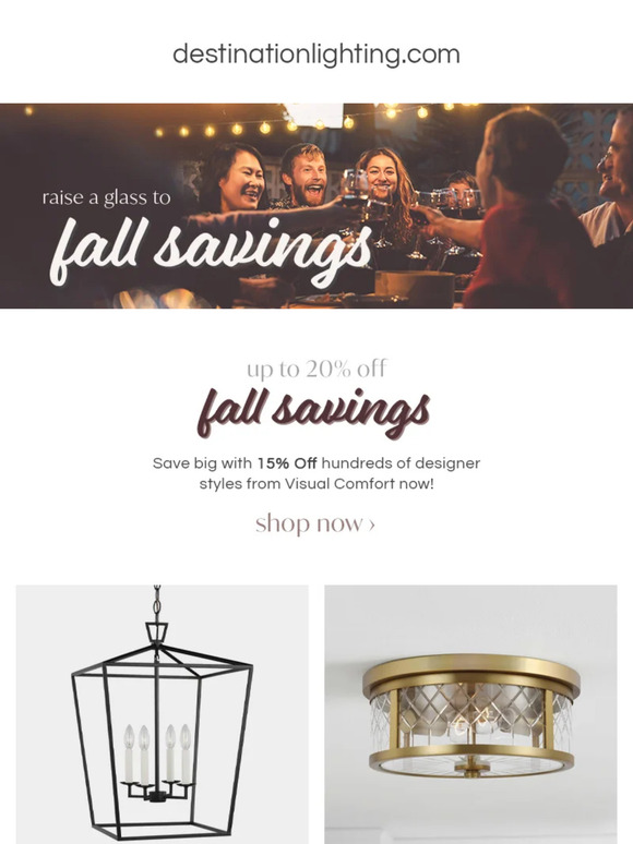 Destination Lighting: Discover Designer Styles for Less | Milled