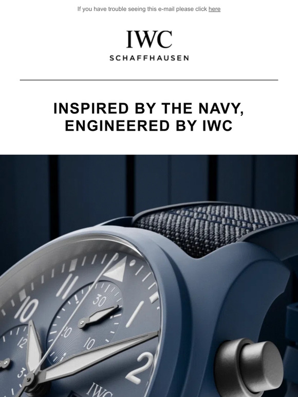 IWC: The colors of TOP GUN are back | Milled