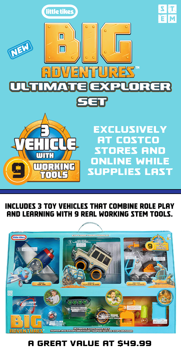 Little Tikes: Ultimate Explorer Set at Costco | Milled