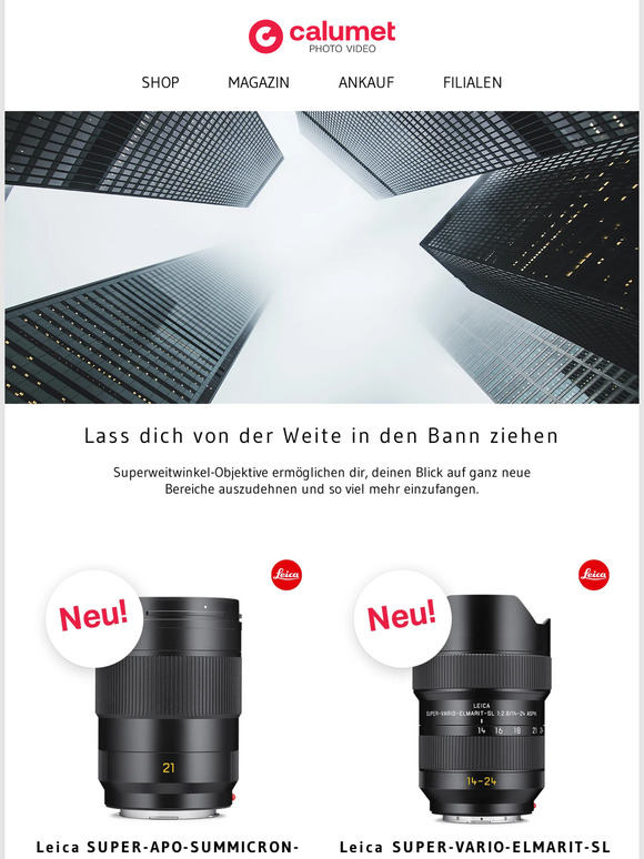 Calumet Photo NL: Erweitere Deinen Blickwinkel | Milled