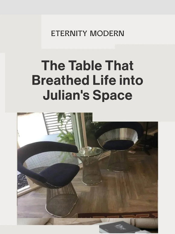 Eternity Modern: Ever Wondered What Makes a Room "Alive"? | Milled