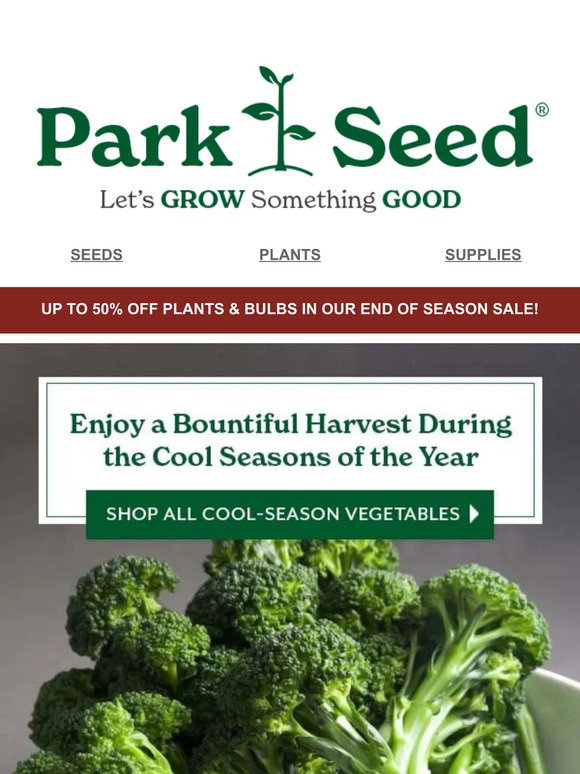 Park Seed: Plant Your Gardens Next Harvest | Milled