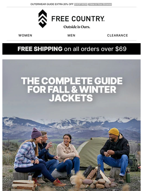 Free Country, Ltd.: The Complete Outerwear Guide is HERE! | Milled