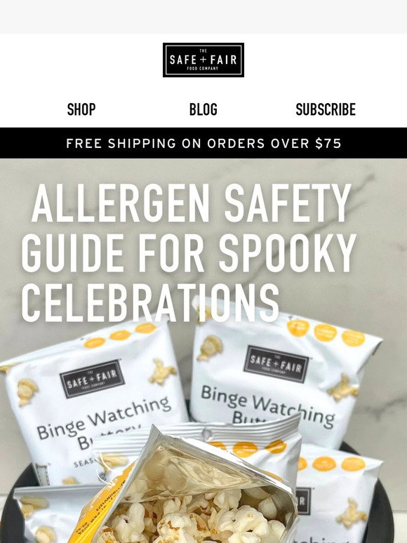 Safe + Fair: Your Allergen-Friendly Guide to Halloween 👻 | Milled