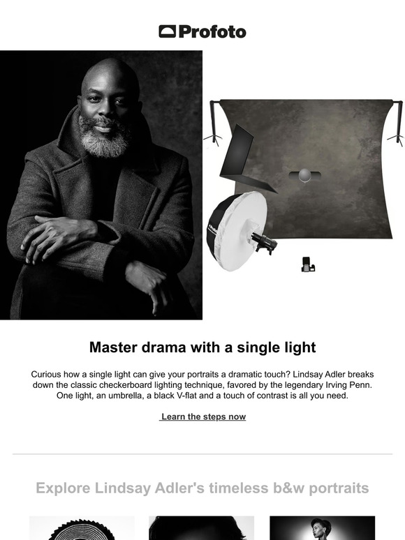 Profoto: How to create checkerboard lighting | Milled