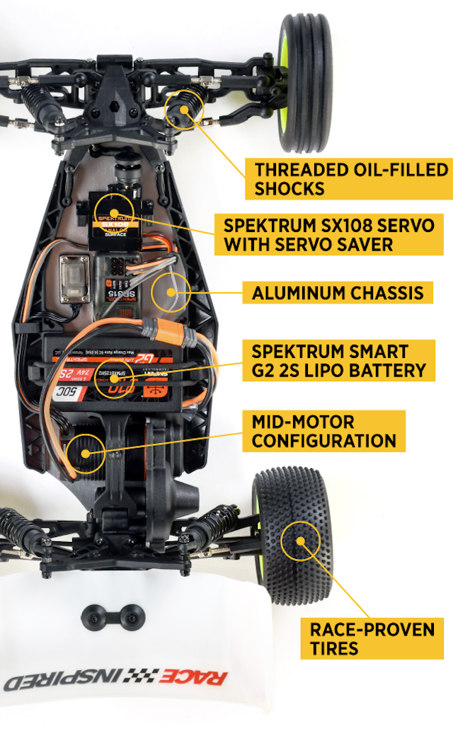 Tower Hobbies: Check Out the New Losi Mini-B 1/16 2WD Buggy Brushless ...