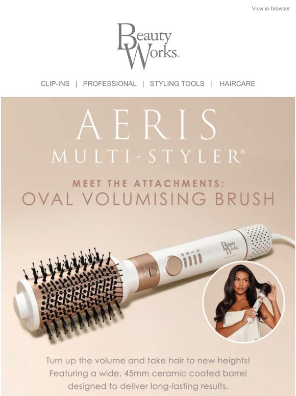 Beauty Works: Turn up the volume with AERIS MULTI-STYLER® 🔊 | Milled