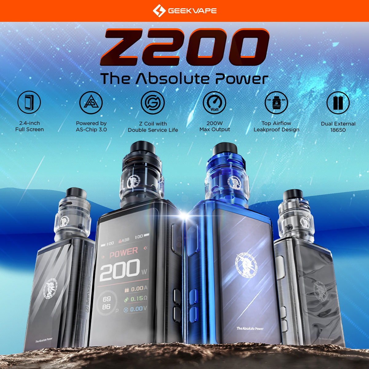 Vape.Sale: Try Geekvape Z200 Kit Now! 👌 | Milled