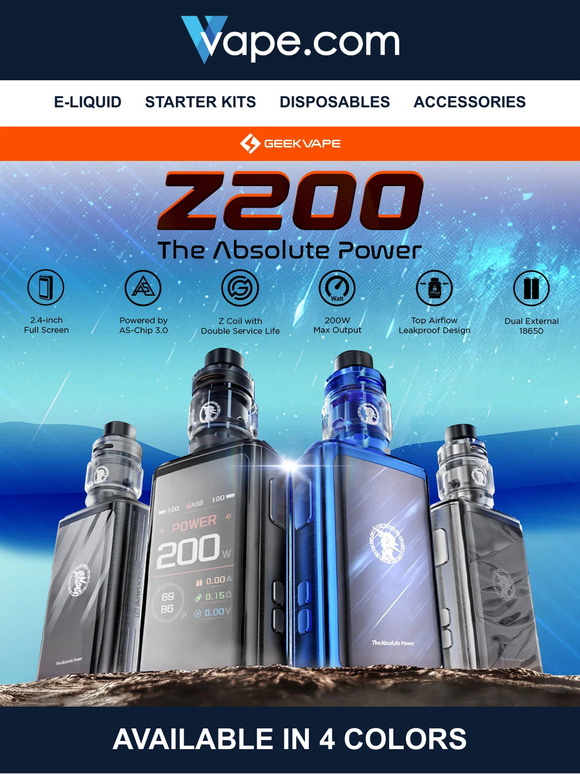 Vape.Sale: Try Geekvape Z200 Kit Now! 👌 | Milled