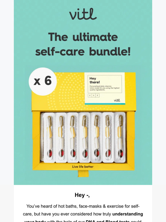 Vitl: The ultimate self-care bundle 💛 | Milled