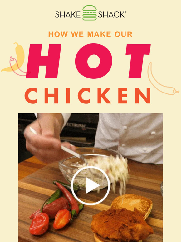 Shake Shack: Sneak a *spicy* peek at our HOT CHICKEN | Milled