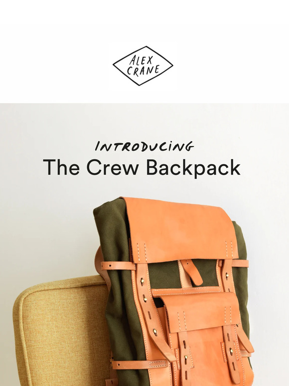 Alex Crane: The Crew Backpack | Milled