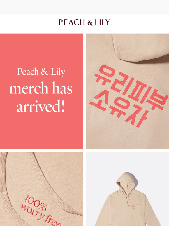 Peach and Lily: 5th anniversary merch has arrived! | Milled