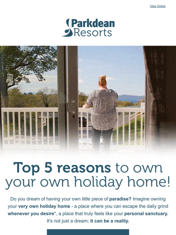 Park Resorts: Why decide to own your own holiday home? | Milled
