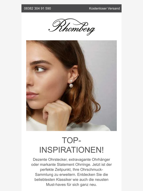 Rhomberg: Ohrschmuck, der beeindruckt! | Milled