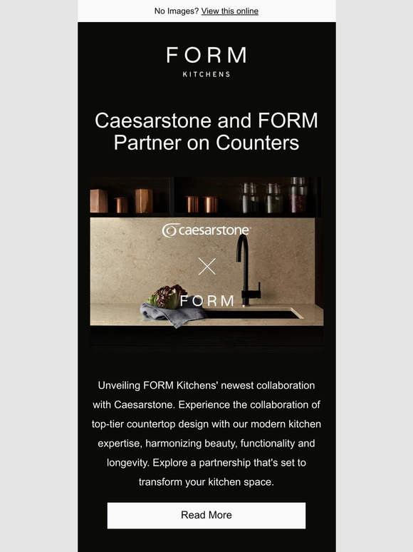 FORM Kitchens: Caesarstone counters available at FORM kitchens | Milled