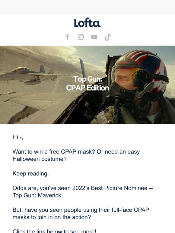 Lofta: CPAP Mask 🤝 Halloween | Milled