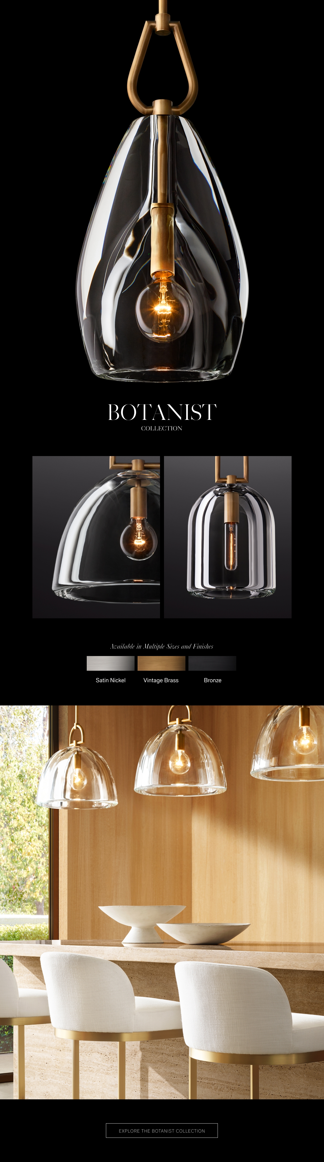 Restoration Hardware: Discover Alison Berger’s New Hemisphere Lighting ...