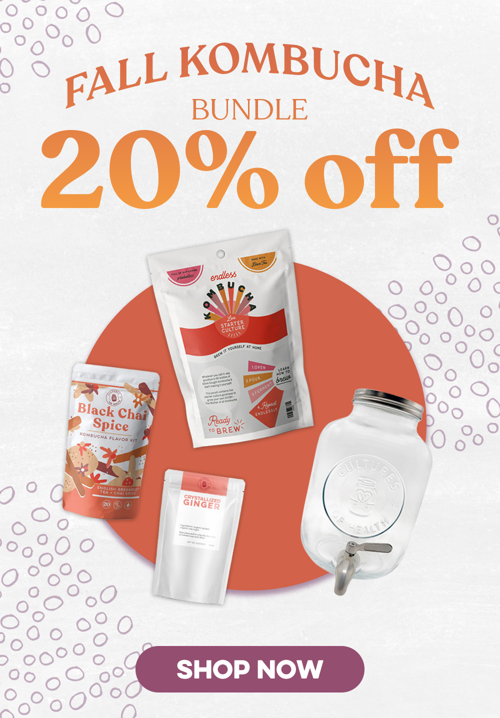 Cultures for Health: 🍂 Seasonal Sips: Unveiling Our Fall Kombucha ...