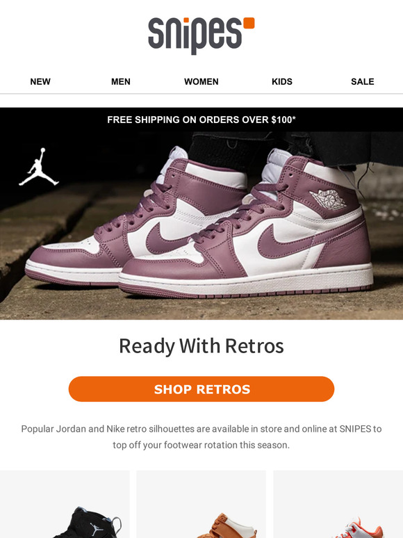 Snipes: Love Retros? More Sizes Are Here! | Milled