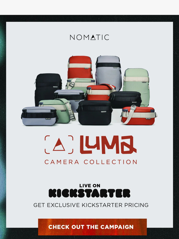 Nomatic: 📸 Launch Alert! Luma Camera Bag Collection | NOMATIC X Peter ...