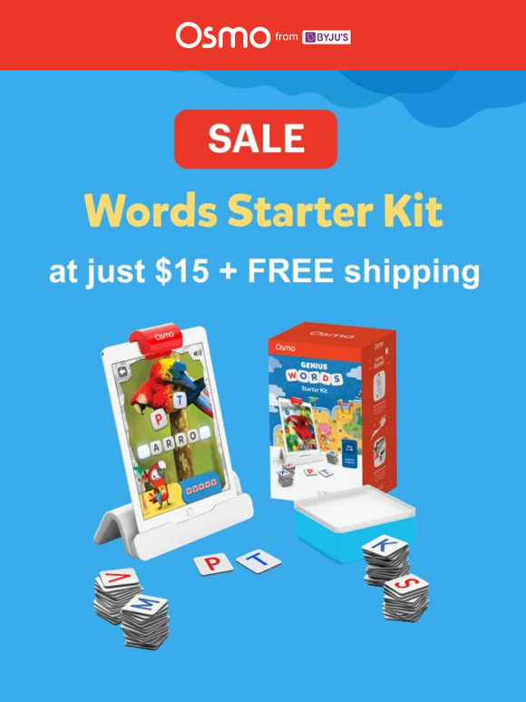 Osmo: 📗 Unleash the Power of Words with Words Starter Kit! | Milled