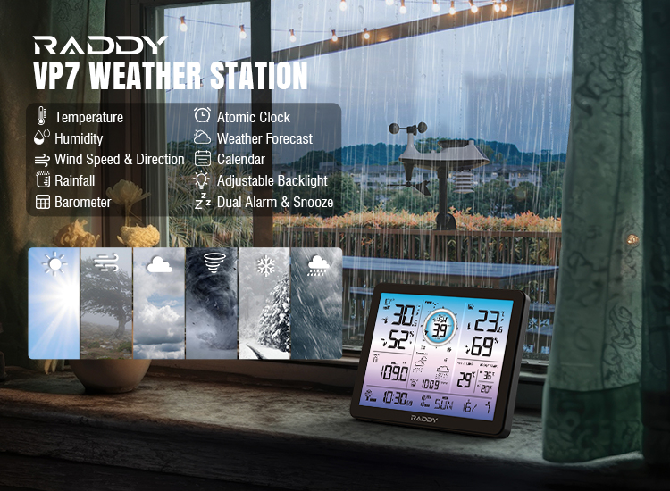Radioddity: Raddy VP7: Be the First to Get Real-Time Weather Insights ...
