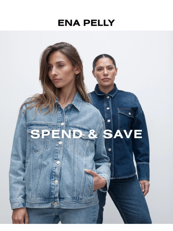 Ena Pelly: Spend & Save Continues Online & In Boutiques | Milled