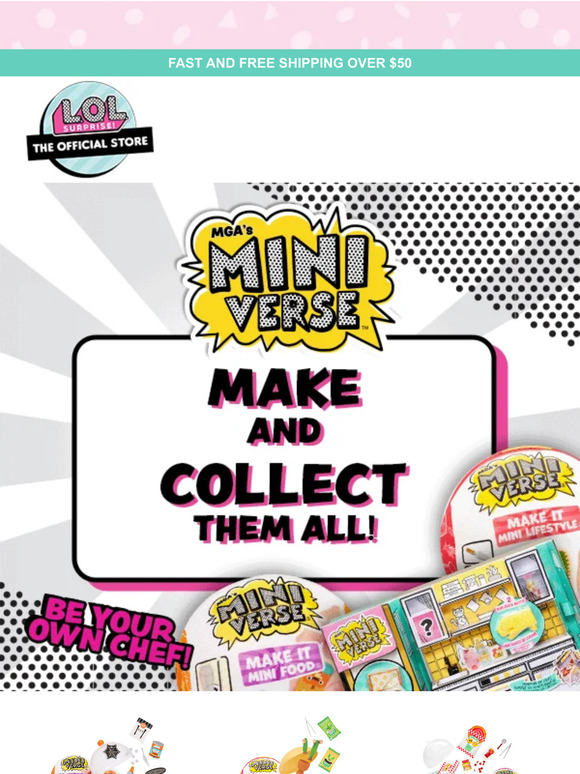 LOL Surprise: Make and collect MGA's Miniverse! | Milled