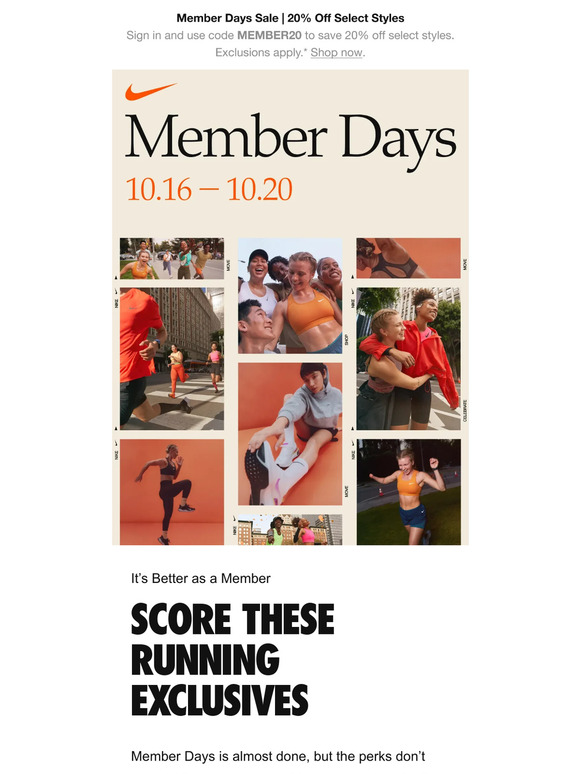 NIKE: Running exclusives incoming 🏁 | Milled