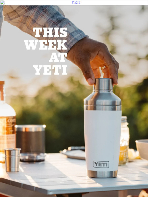 YETI: The New Rambler™ Cocktail Shaker Is Here | Milled