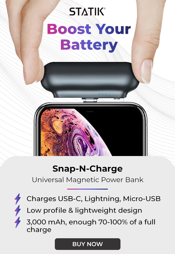 Statik: Tiniest power bank in the world 🌍 | Milled