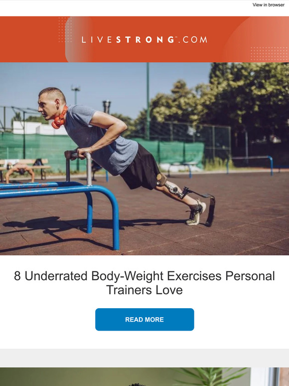 Livestrong: This One Move Improves Strength and Mobility, How Bad Is It ...