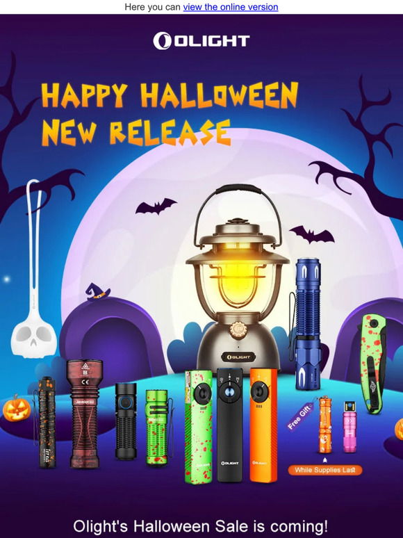 Olight: New Release | New Halloween Products Debut! | Milled