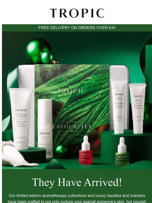 Tropic Skincare: Our festive collections are here! | Milled